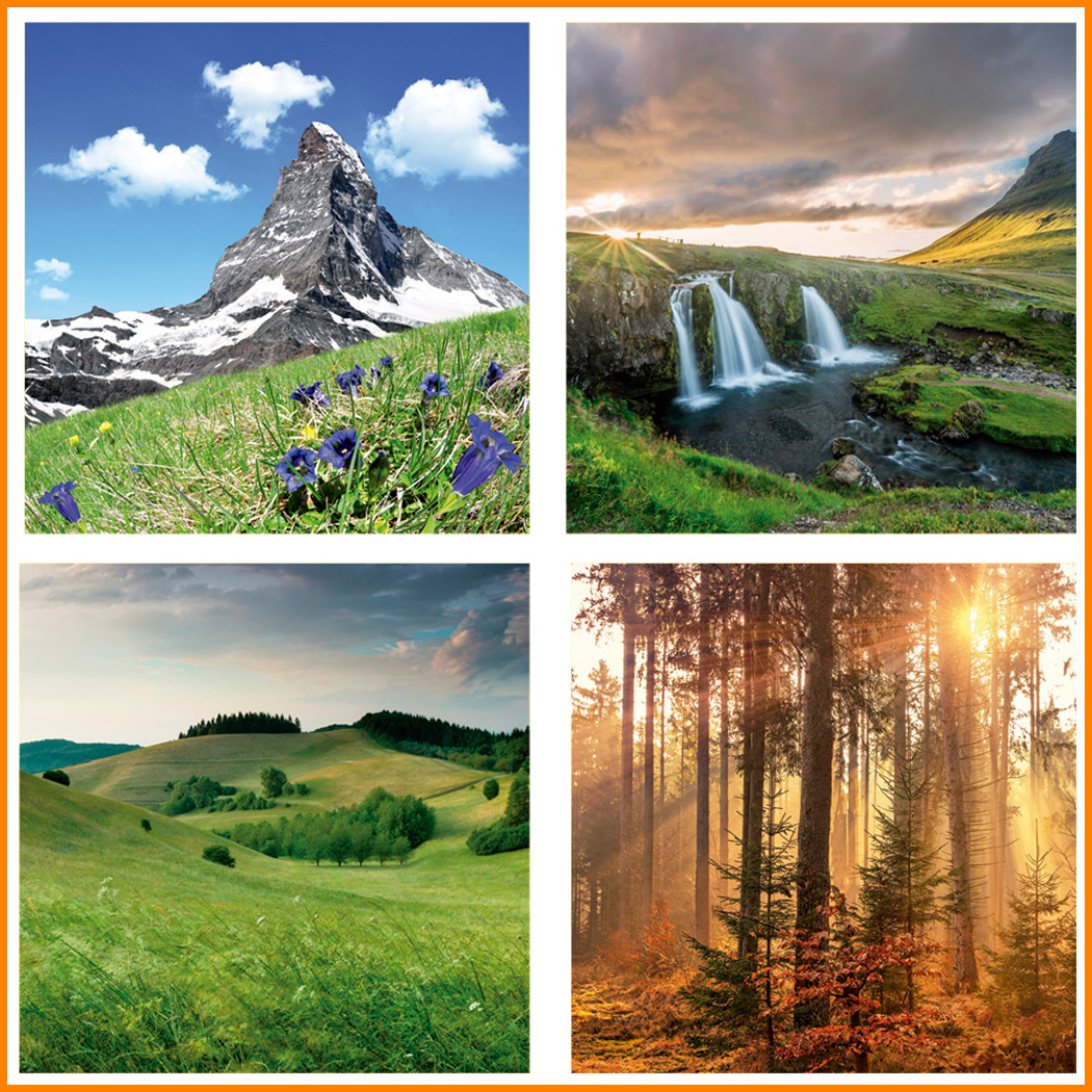 SE 40 MINI paisajes internacionales 2026 - Calendario Publicitario